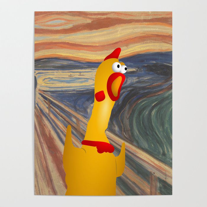rubber-chicken-scream-posters | TheRightpro